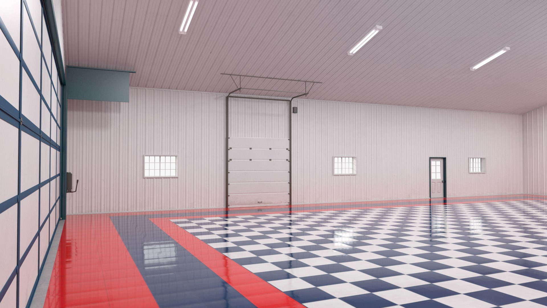 3D Aircraft Storage Hangar - TurboSquid 2285004