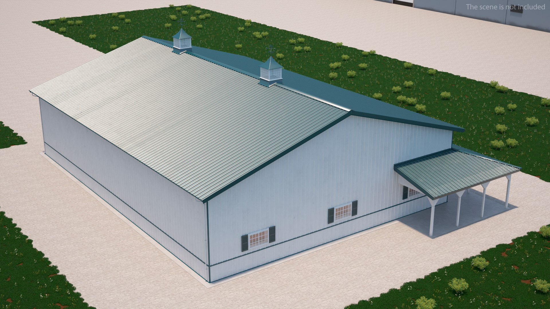 3D Aircraft Storage Hangar - TurboSquid 2285004