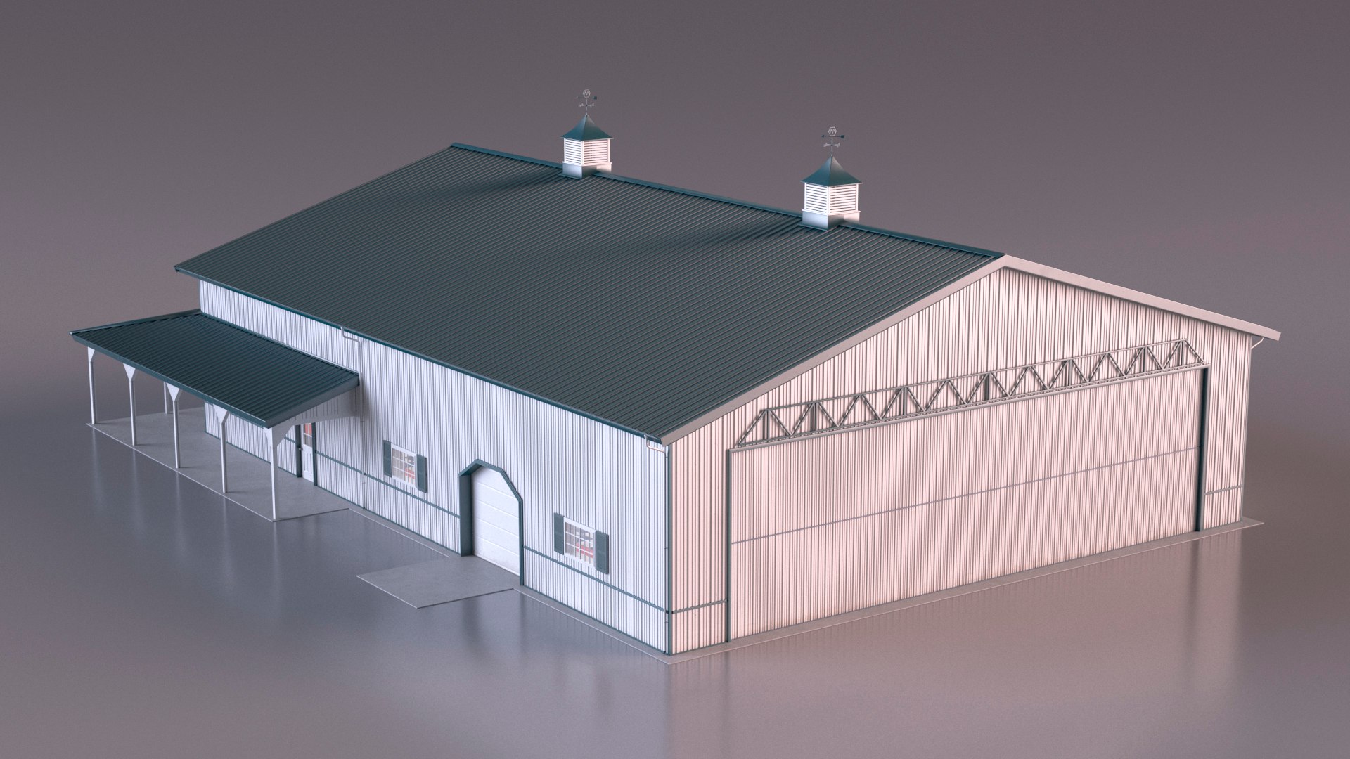 3D Aircraft Storage Hangar - TurboSquid 2285004