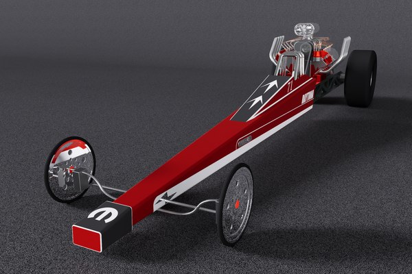 modelo 3d Dragster - TurboSquid 2313368