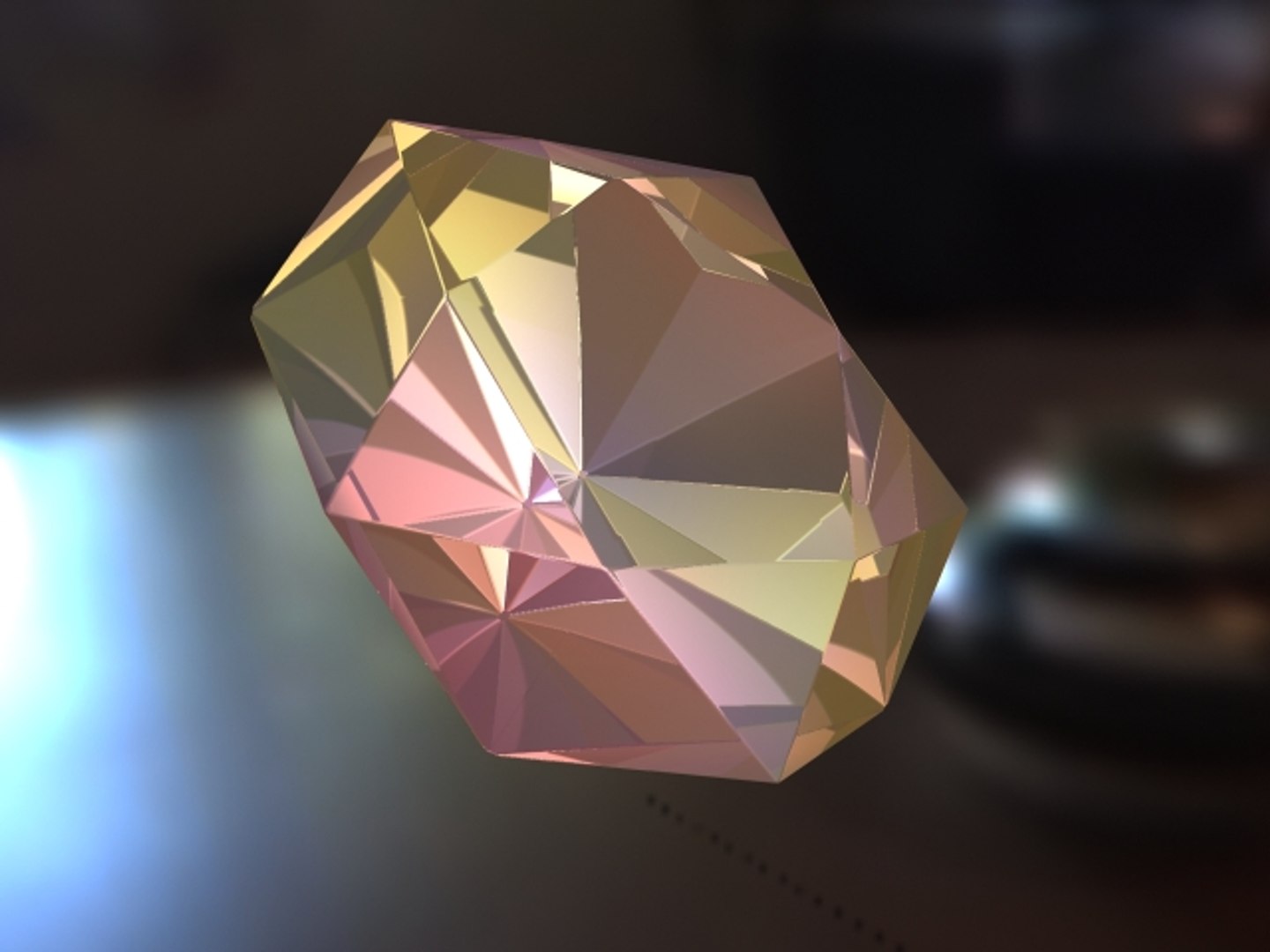 Free Diamond 3d Model