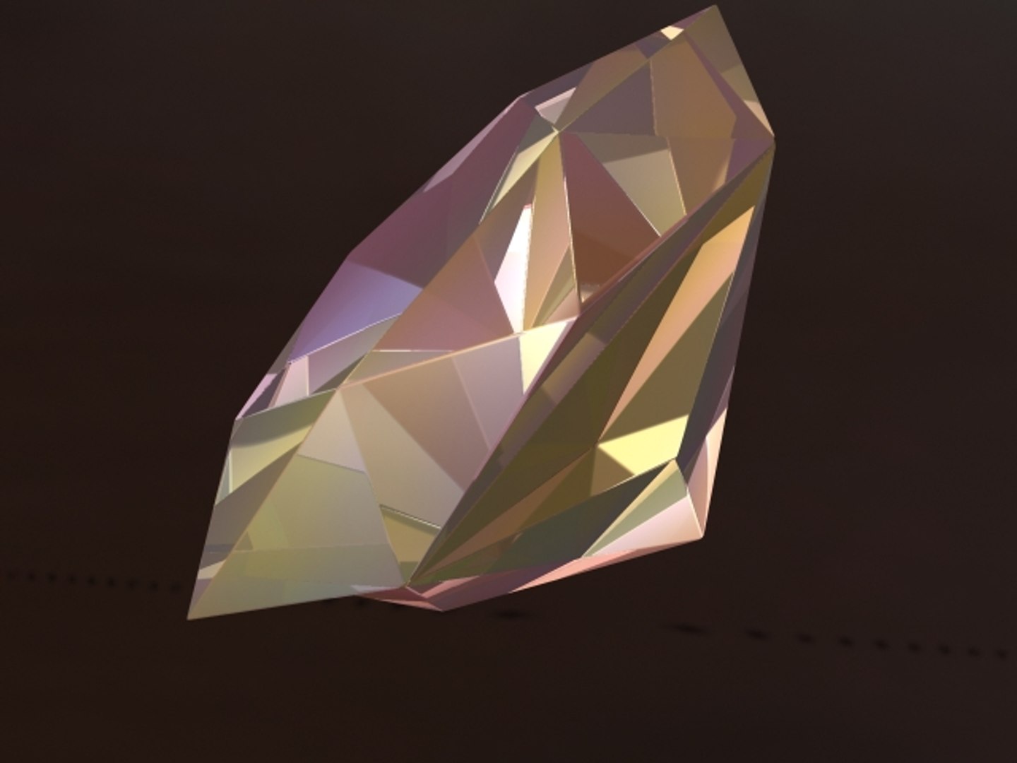 Free Diamond 3d Model