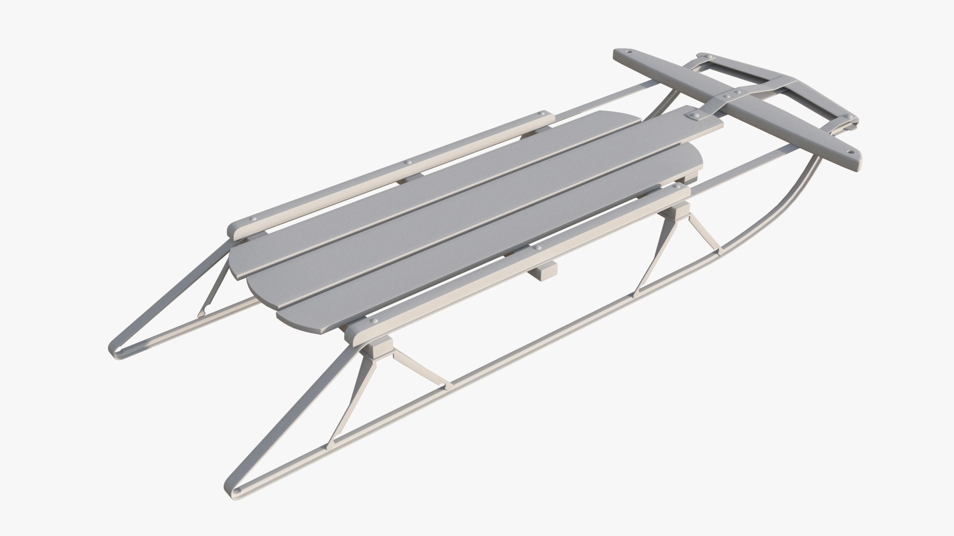 Flexible Flyer Sled Model - TurboSquid 1970993