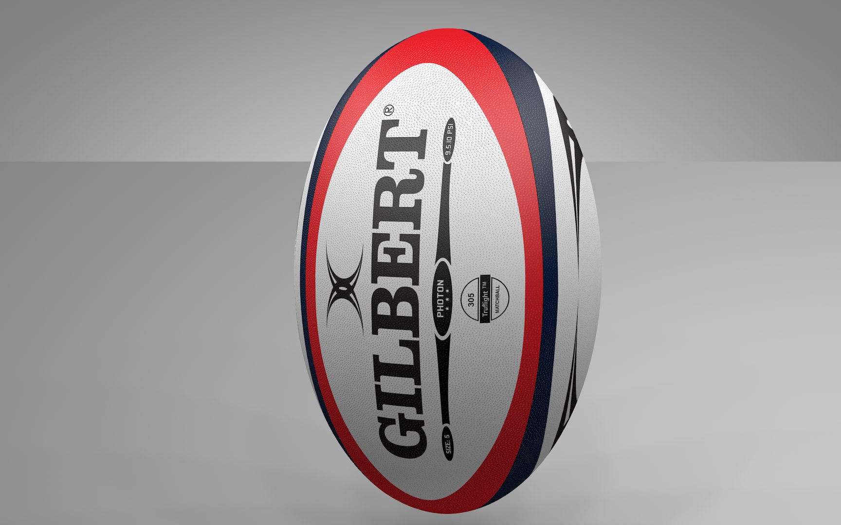 3D Rugby Ball Gilbert L1475 Model - TurboSquid 1781961