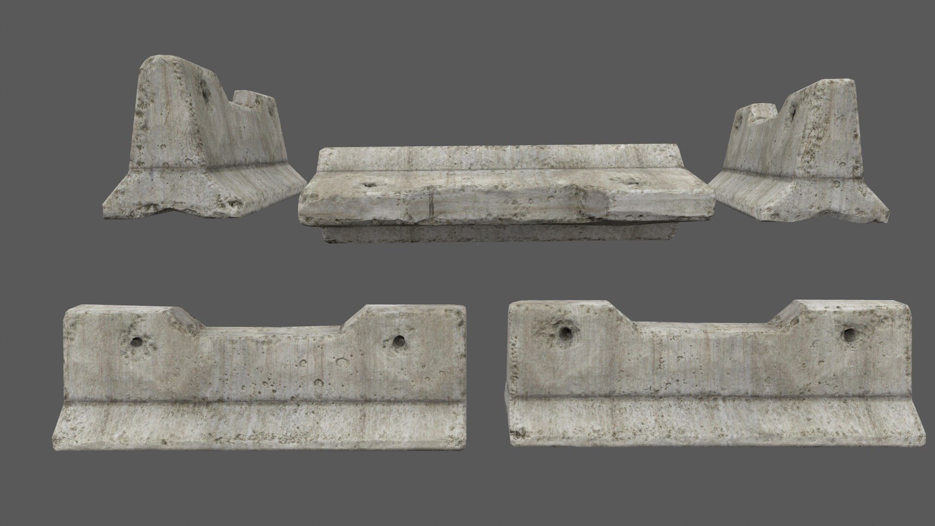 Barrier bar 3D model - TurboSquid 1259551