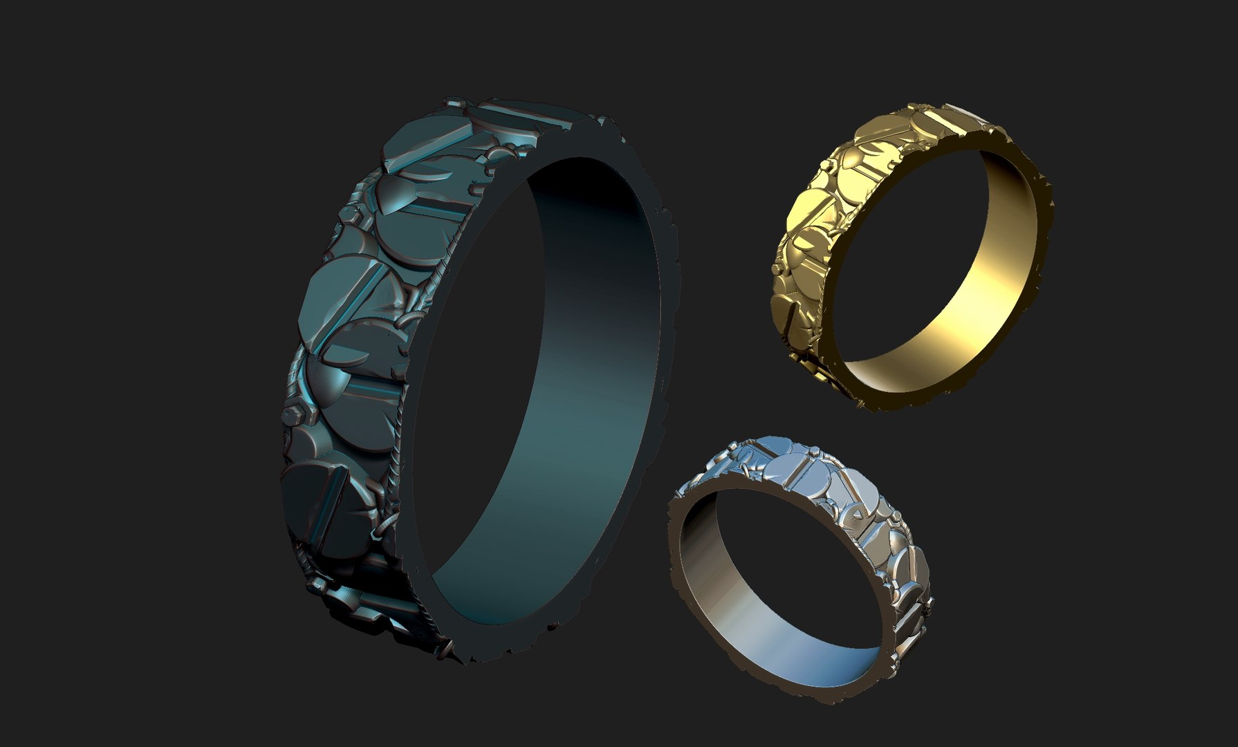 Industrial Ring 3D - TurboSquid 2141994