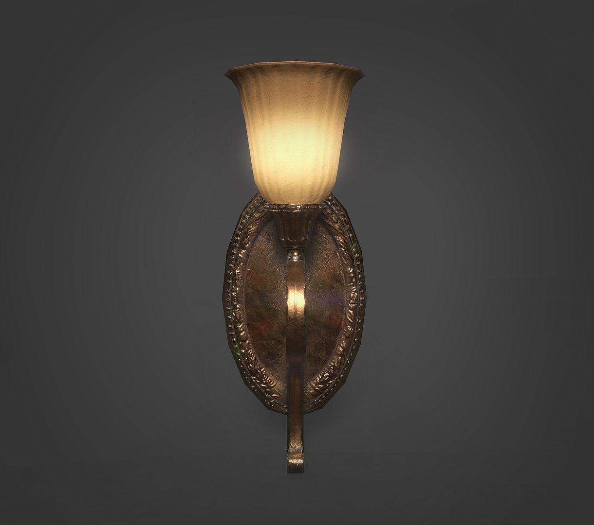 3D Model Victorian Antique Lamps Low-poly - TurboSquid 1712998