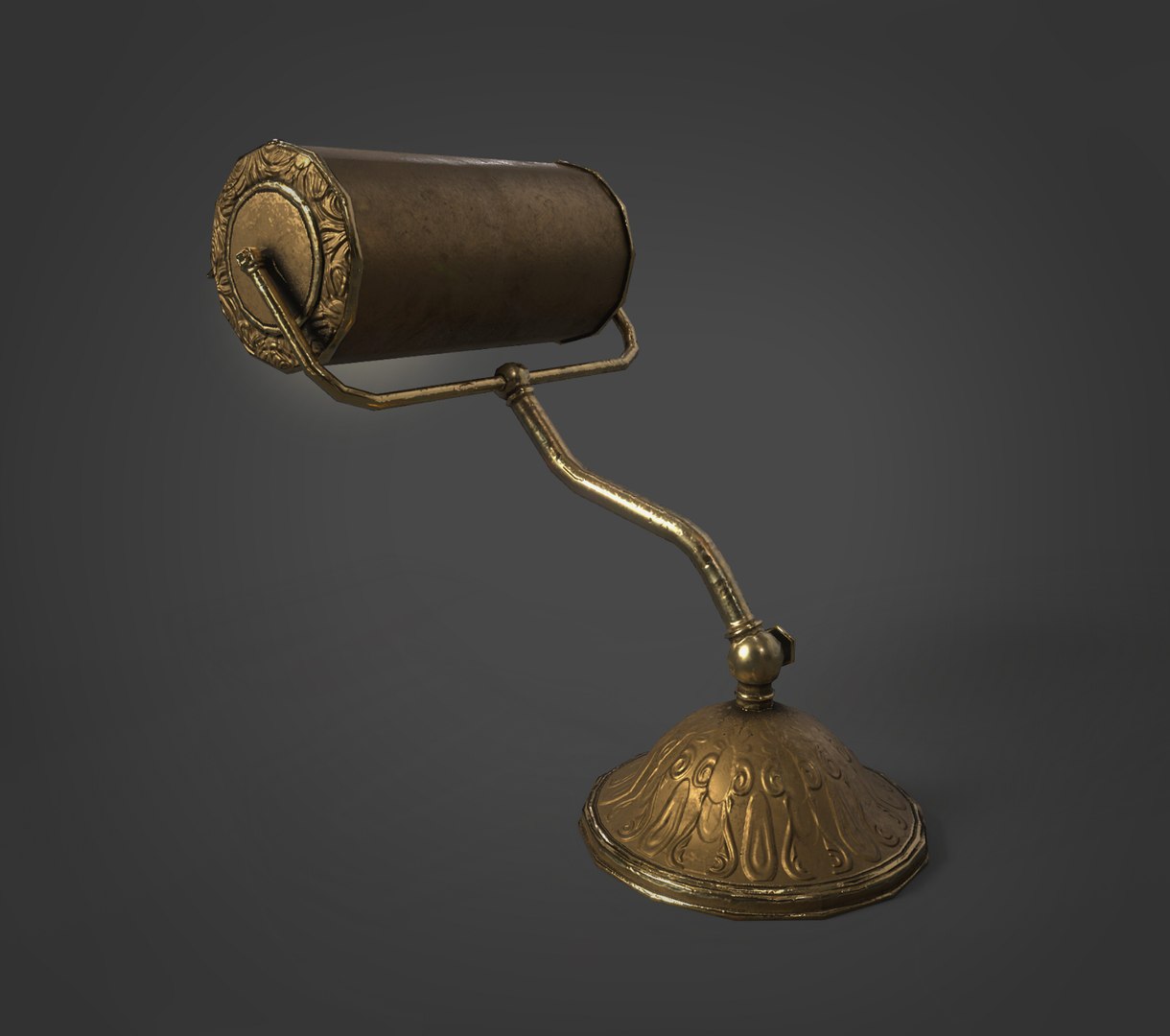 3D Model Victorian Antique Lamps Low-poly - TurboSquid 1712998