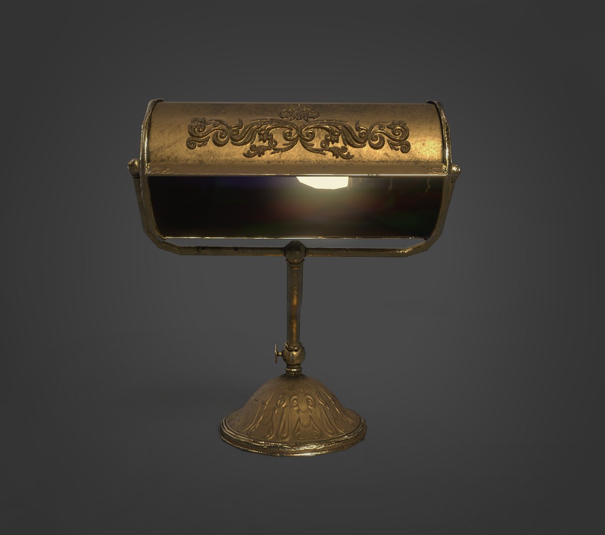 3D Model Victorian Antique Lamps Low-poly - TurboSquid 1712998