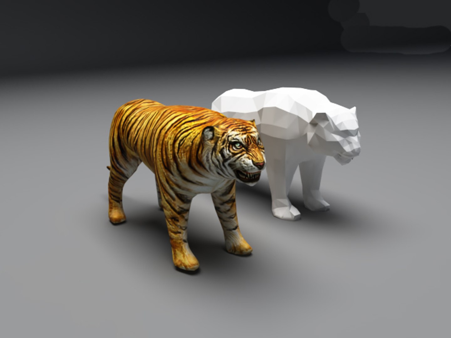 3D Model Tiger - TurboSquid 1409823