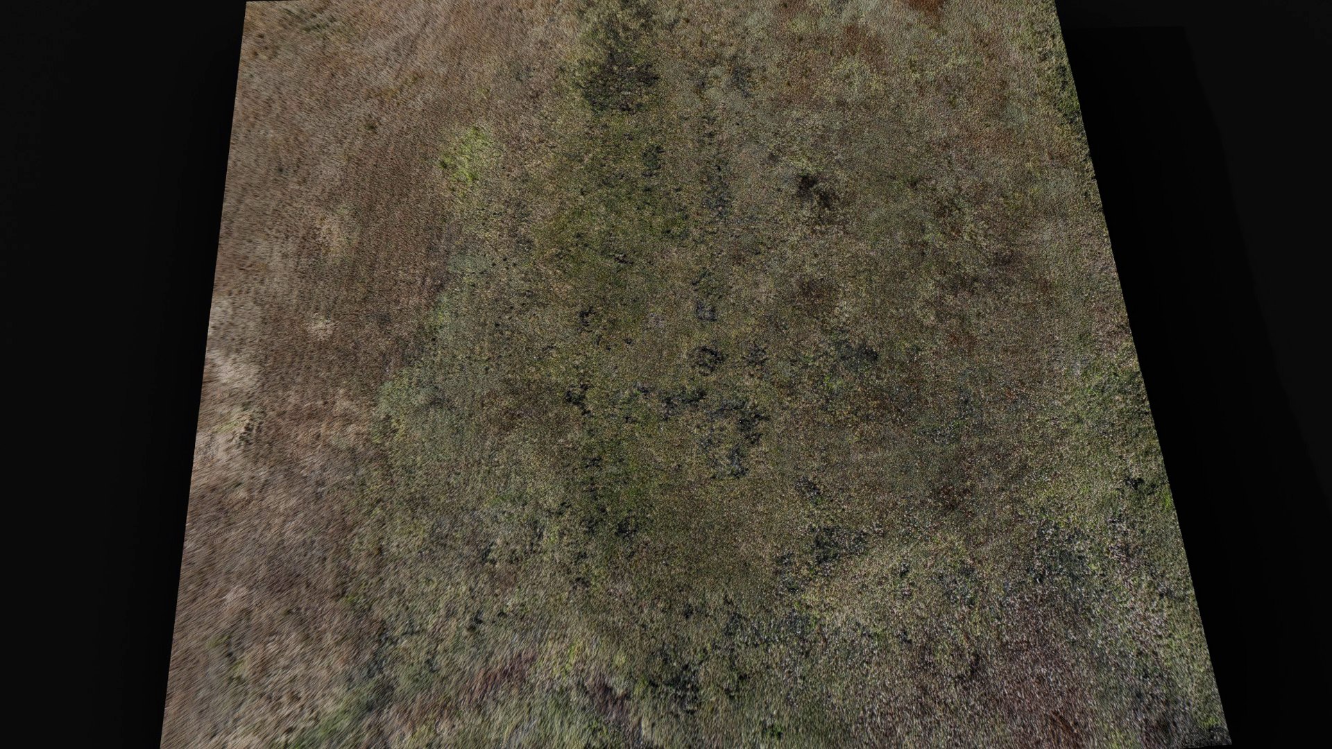 Landscape Grass Field Large Area 150m Part6 Drone Scan 3D Model ...