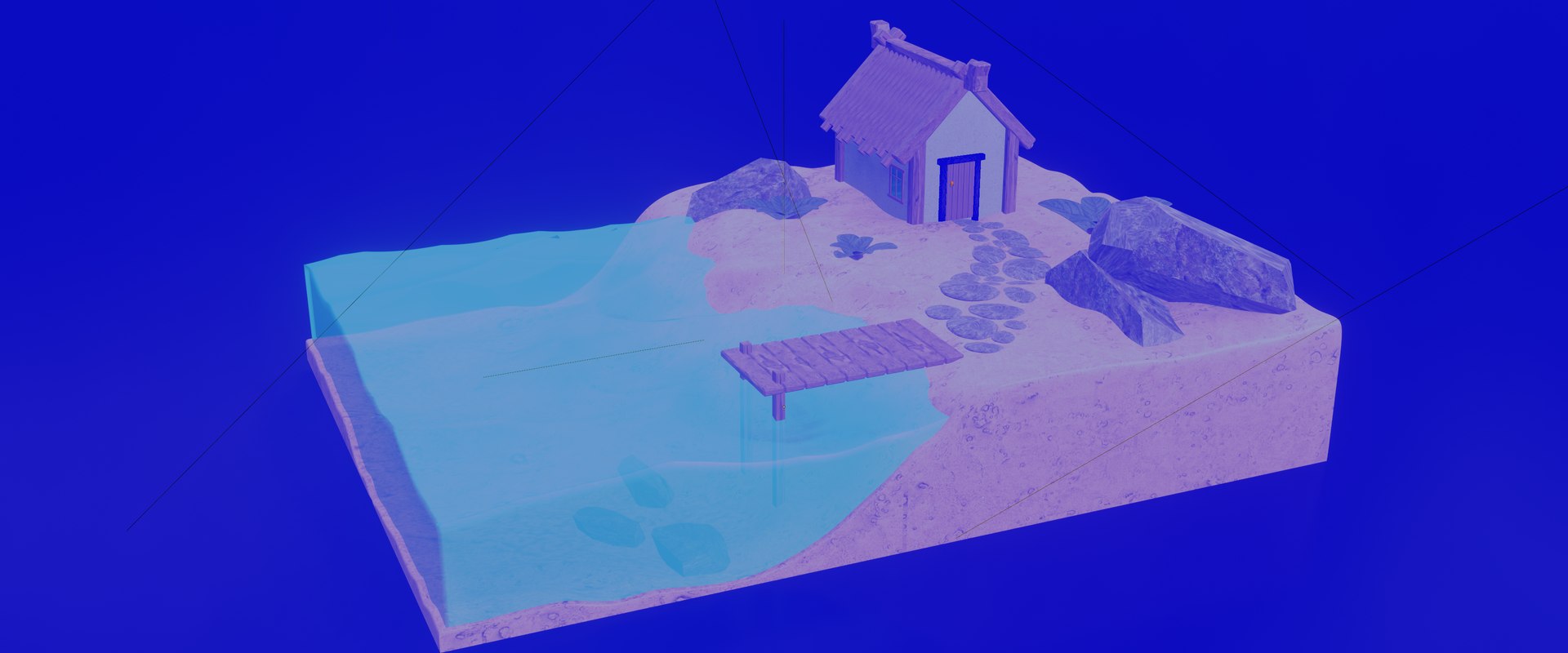 3D House By The Sea - TurboSquid 1965538