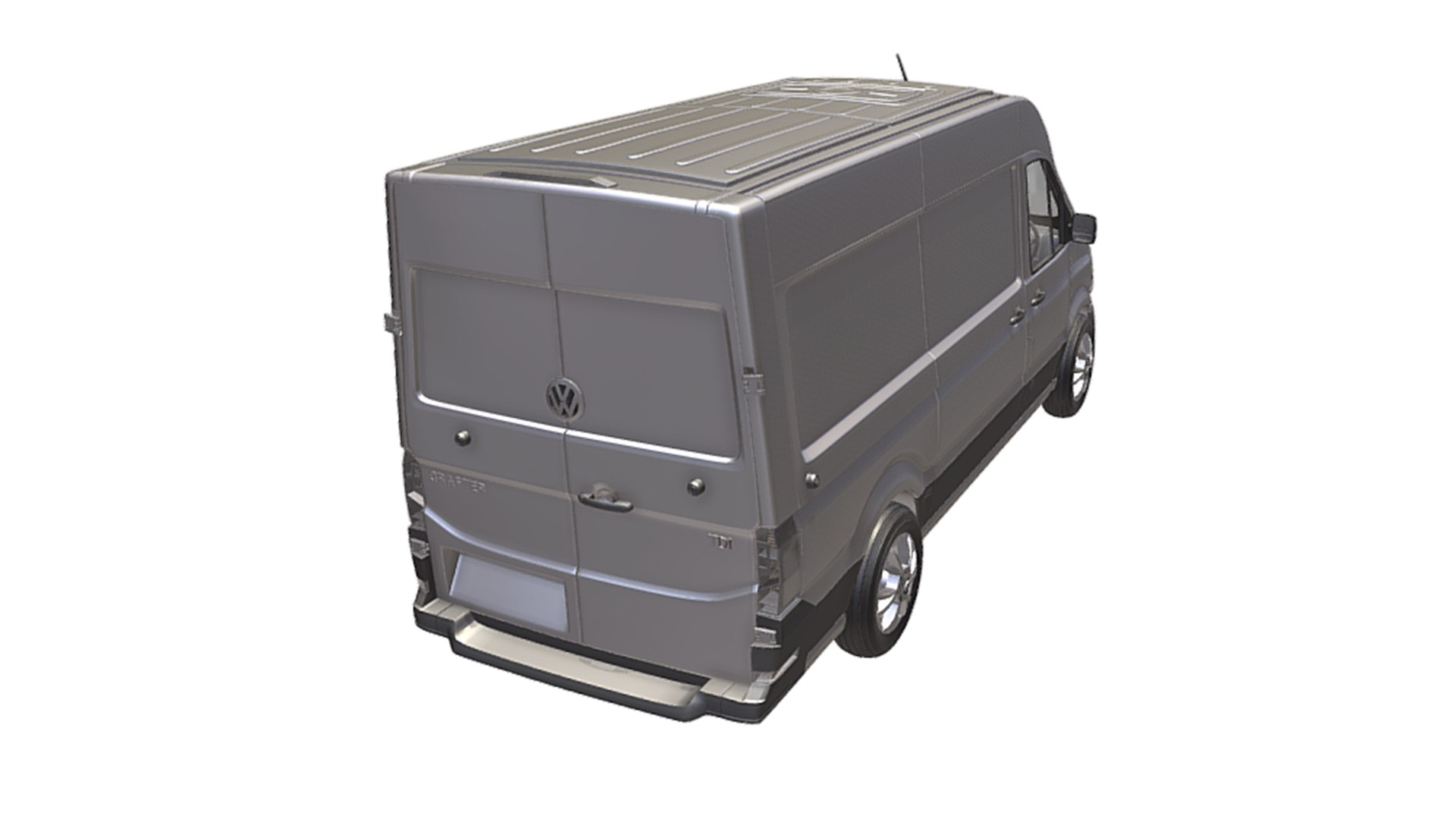 Van - Volkswagen Crafter 3D - TurboSquid 2149833