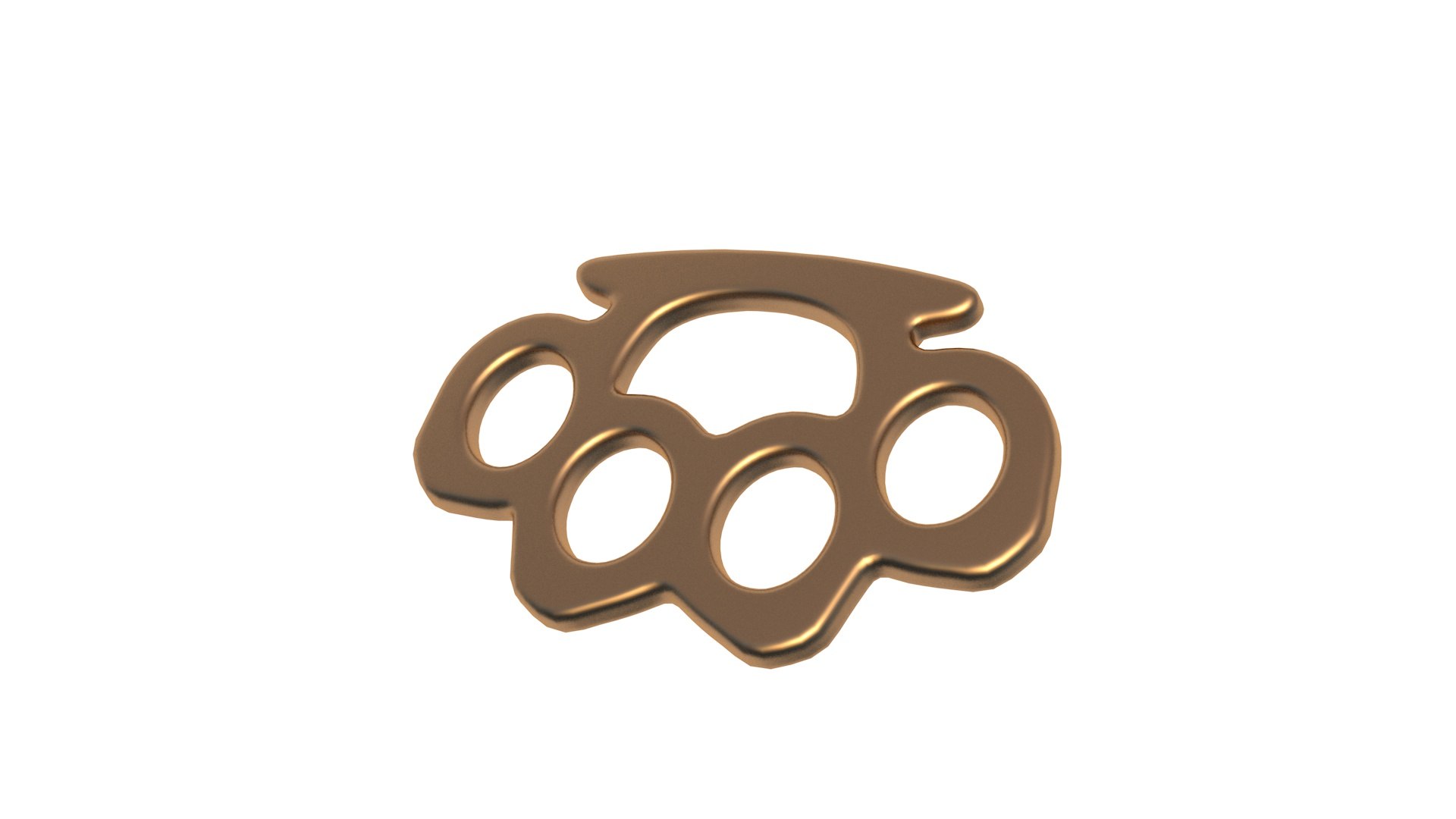Brass Knuckles 3D Model - TurboSquid 1958678