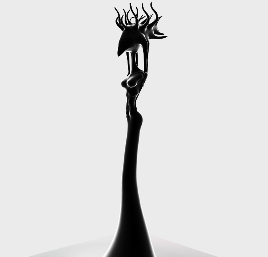 inamorta statue 3d model