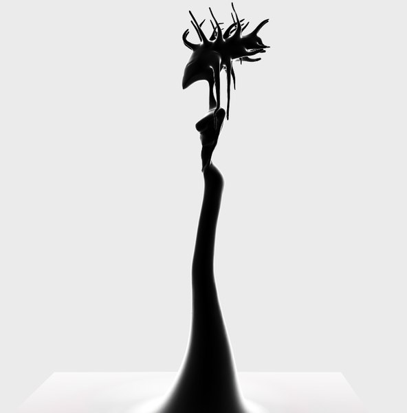 inamorta statue 3d model