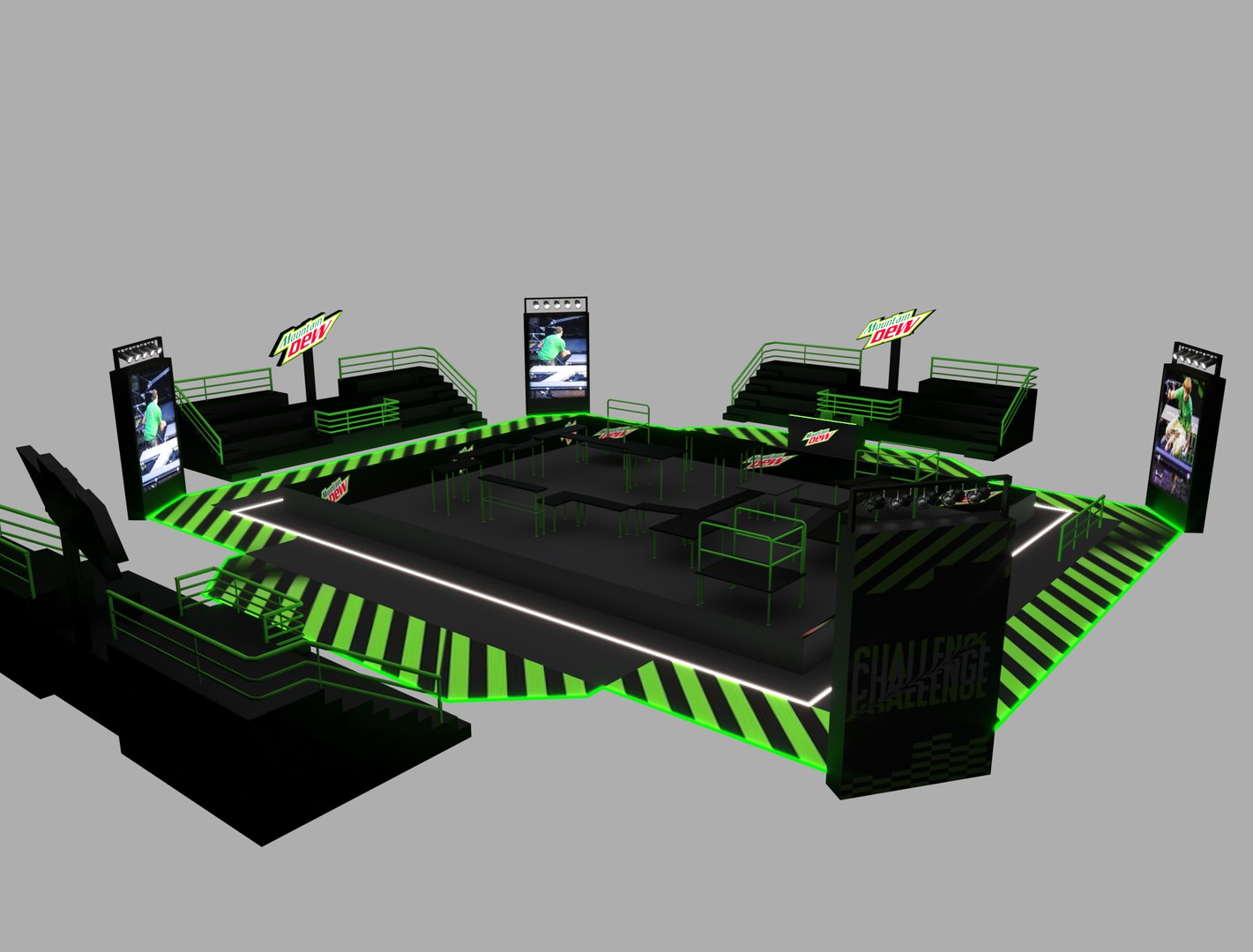 3D Tag Rush Ultimate Chase Tag Run Experience Model - TurboSquid 2120463