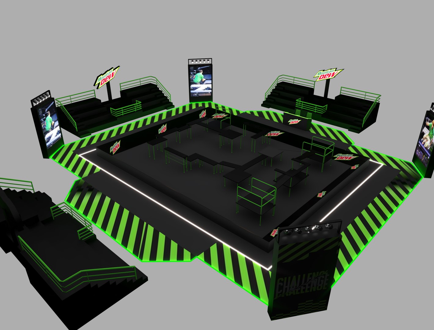 3D Tag Rush Ultimate Chase Tag Run Experience Model - TurboSquid 2120463