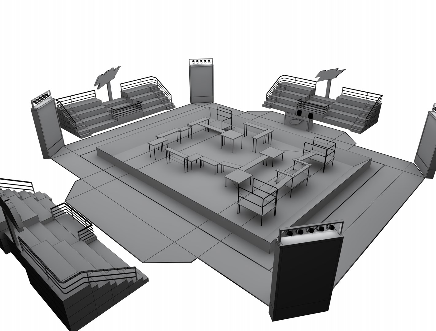 3D Tag Rush Ultimate Chase Tag Run Experience Model - TurboSquid 2120463