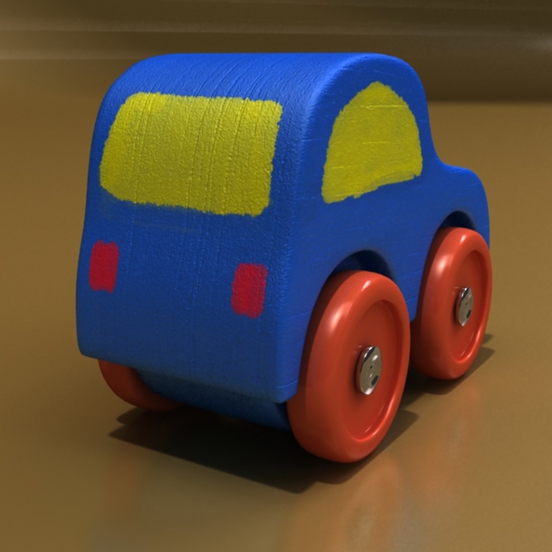 3d obj toy car
