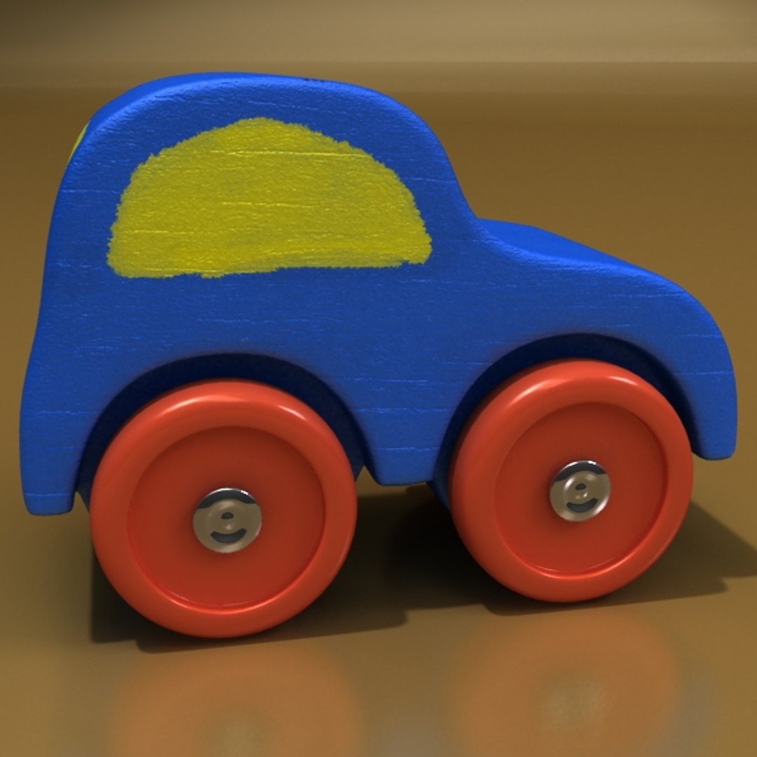 3d obj toy car