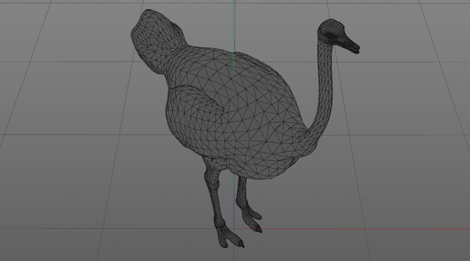 3D Ostrich Model - TurboSquid 2034863