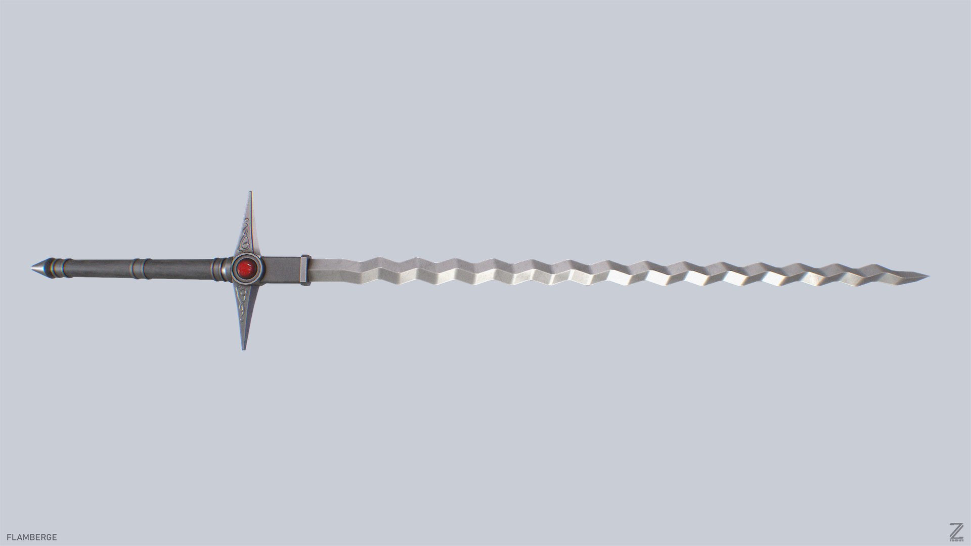 Flamberge 3D - TurboSquid 2421410