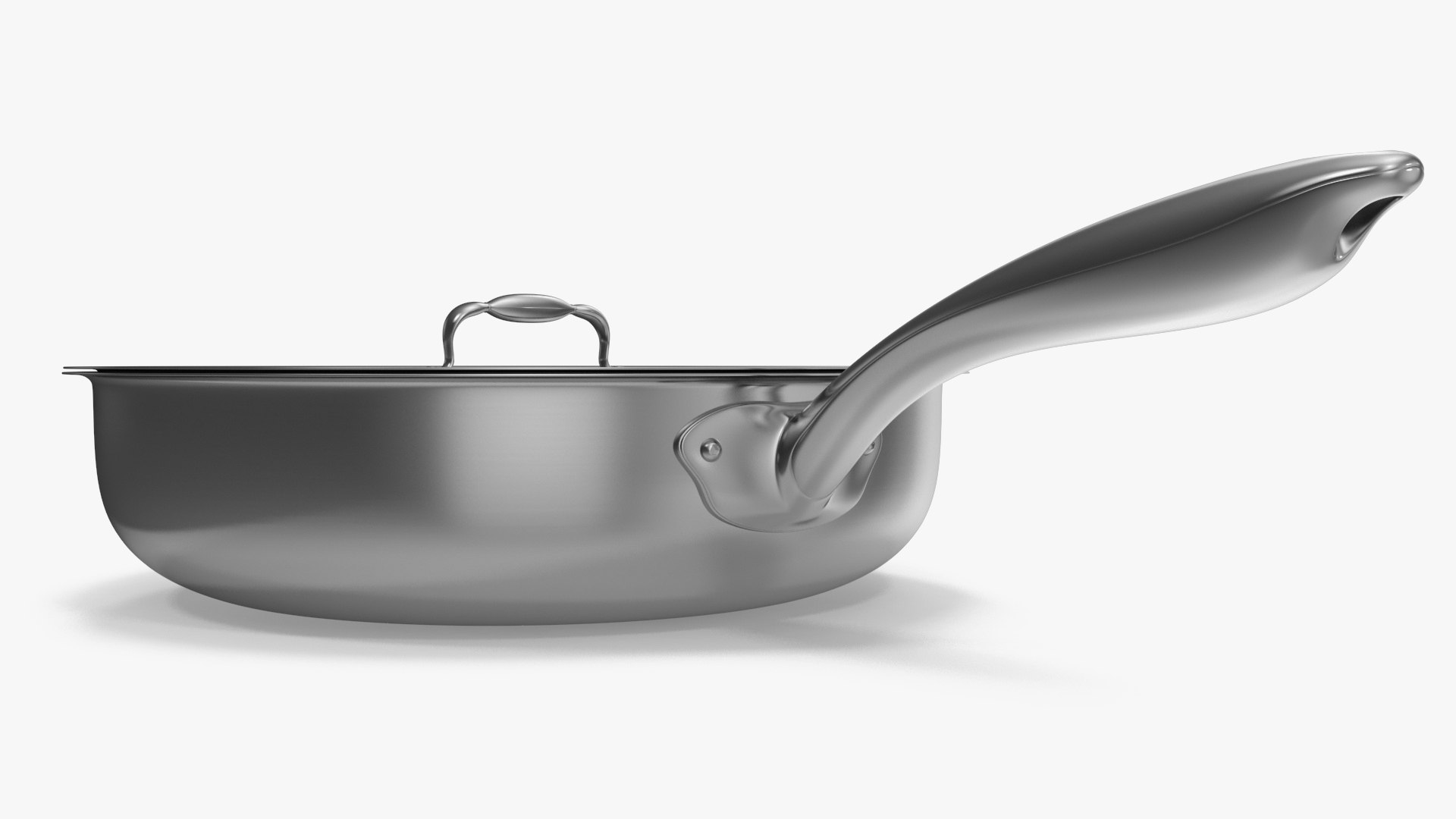 Aluminum Frying Pan Model - TurboSquid 2128838