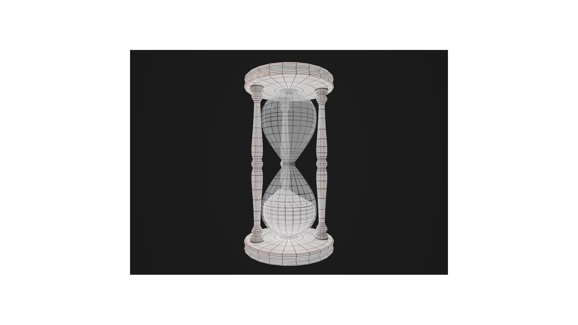 Hour Glass 3D Model - TurboSquid 1998556