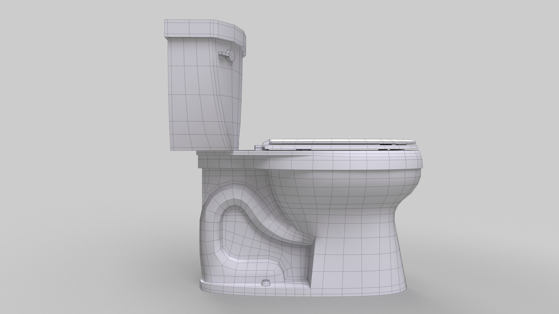 3D Toilet Model - TurboSquid 1729300
