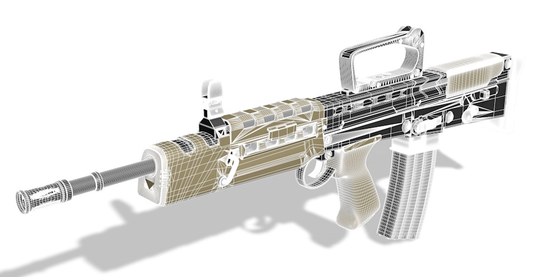 L85a2 3D Model - TurboSquid 1282675