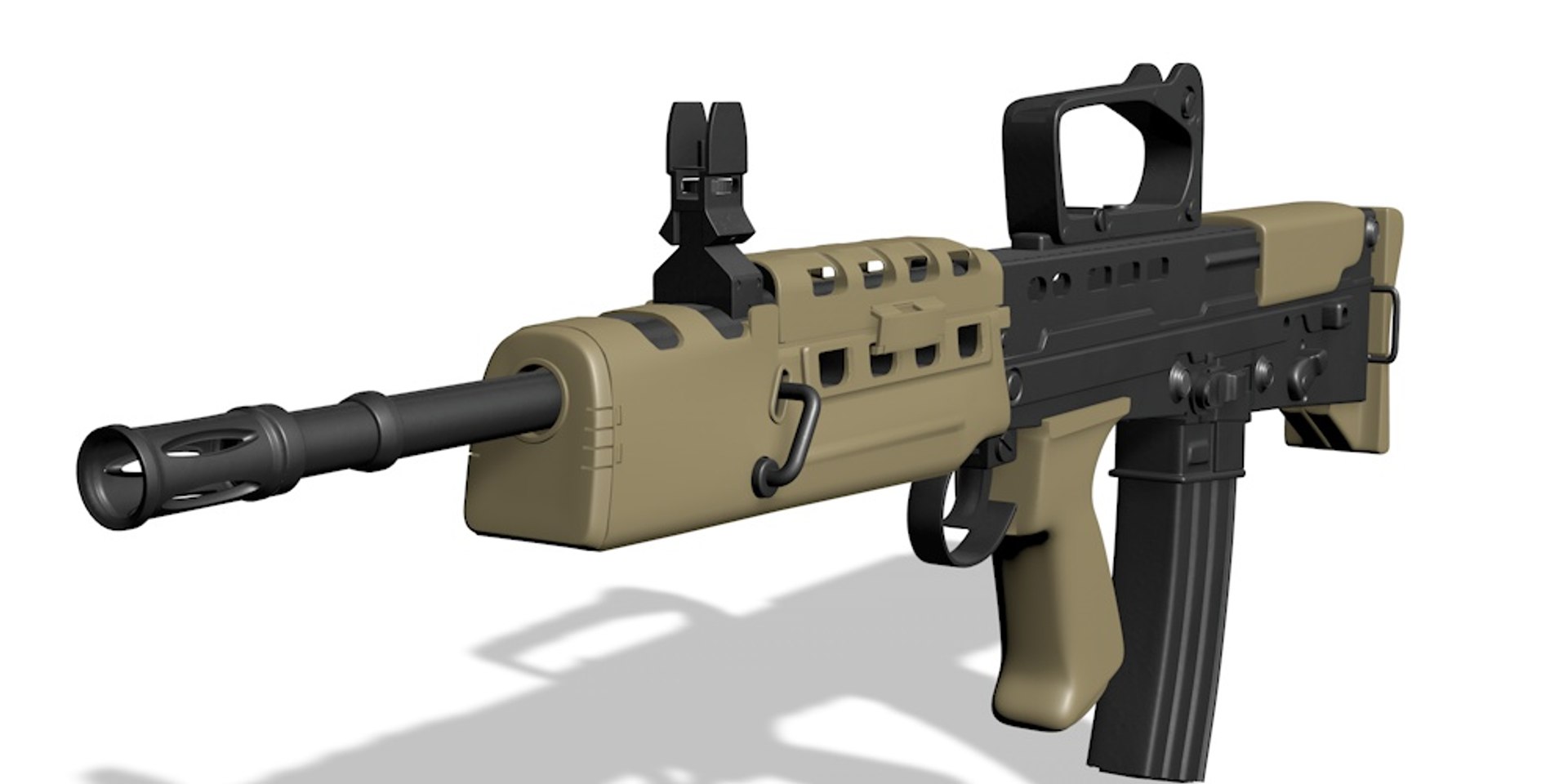 L85a2 3D Model - TurboSquid 1282675