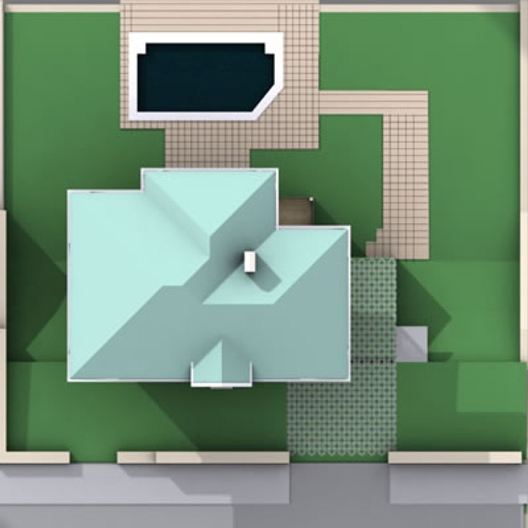 Maya Exterior Building House