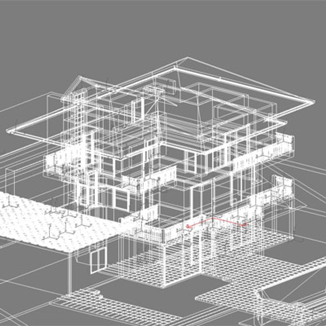 Maya Exterior Building House