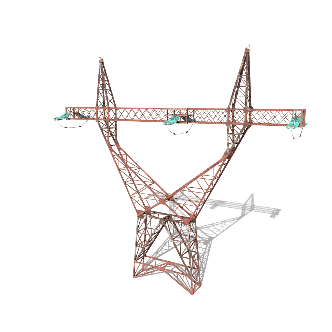 3D Model Electricity Pole Blender - TurboSquid 1460682