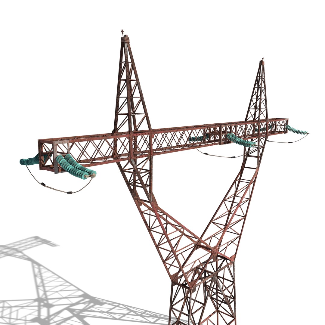 3D Model Electricity Pole Blender - TurboSquid 1460682