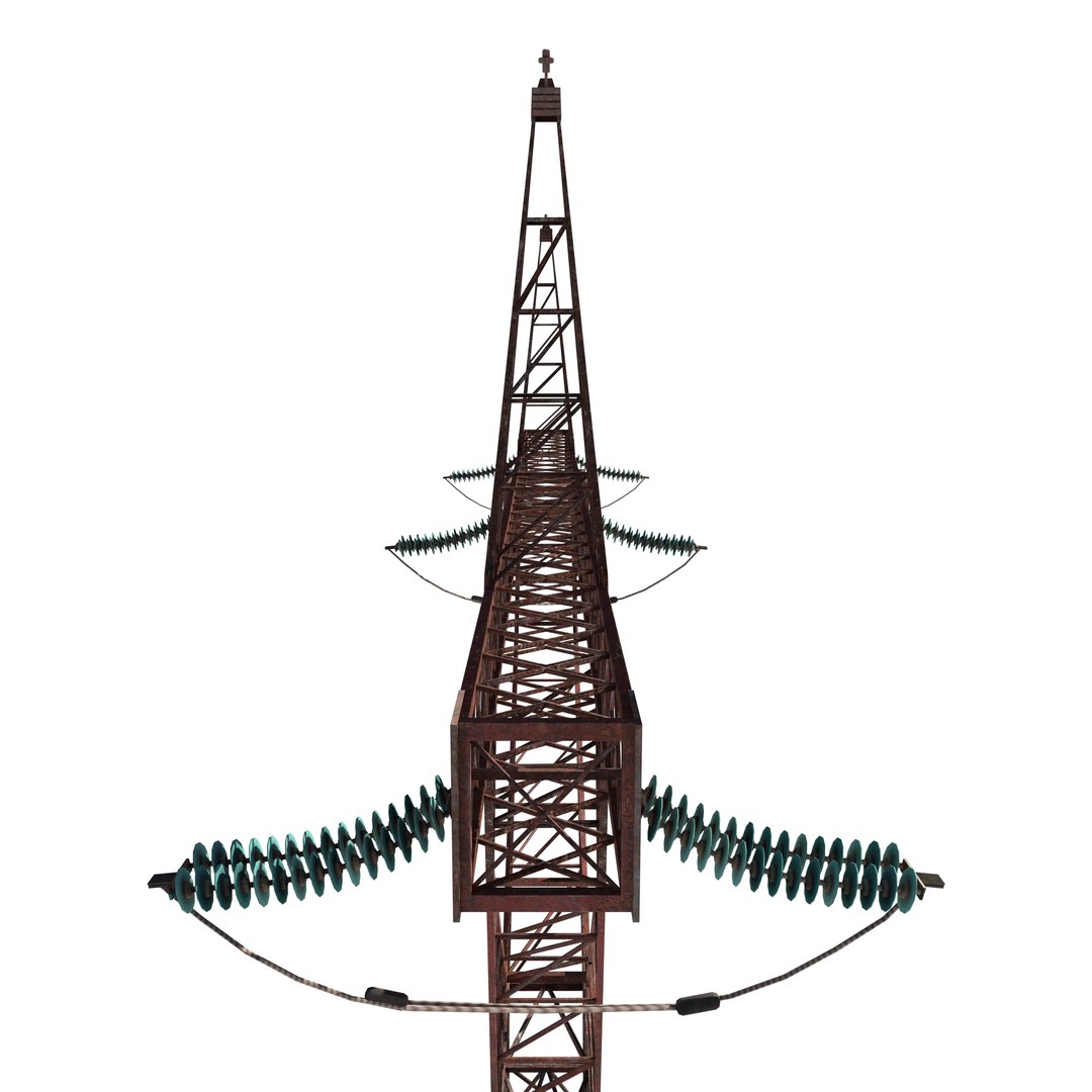 3D Model Electricity Pole Blender - TurboSquid 1460682