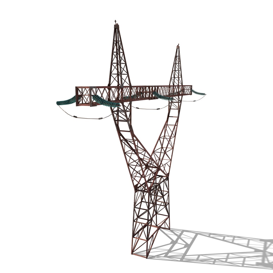 3D Model Electricity Pole Blender - TurboSquid 1460682