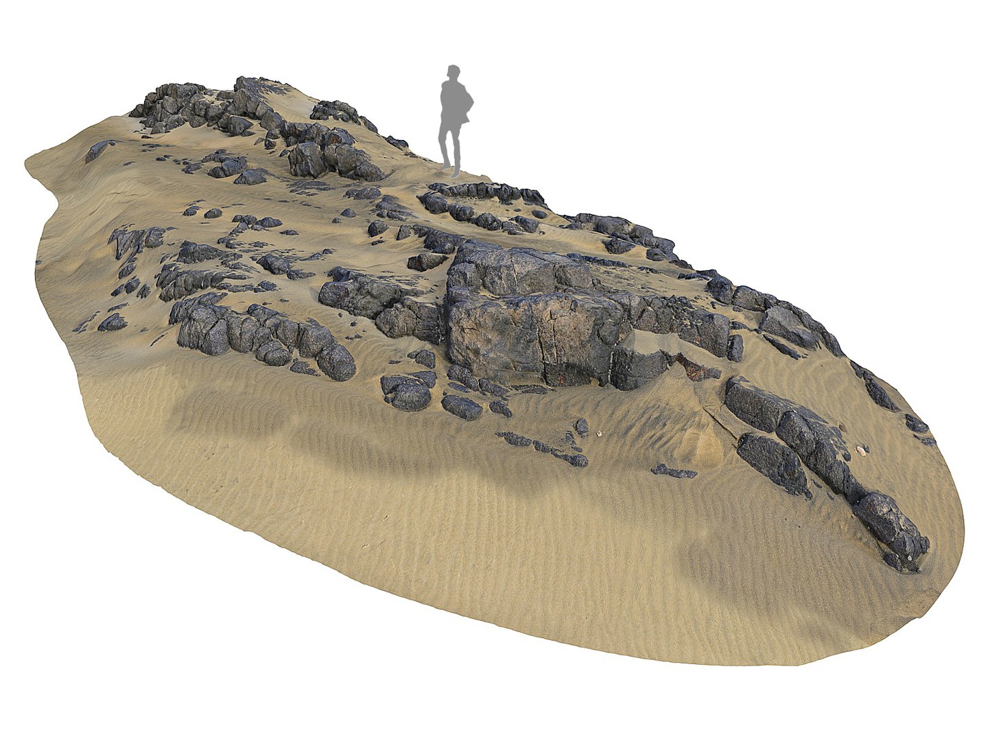 3D Dark Dunes 16k - TurboSquid 1232717