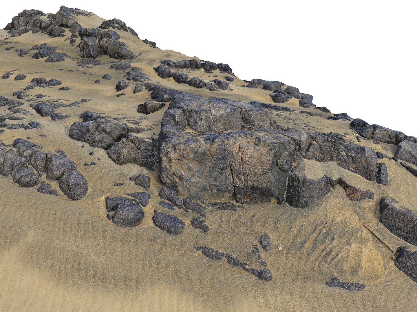 3D Dark Dunes 16k - TurboSquid 1232717