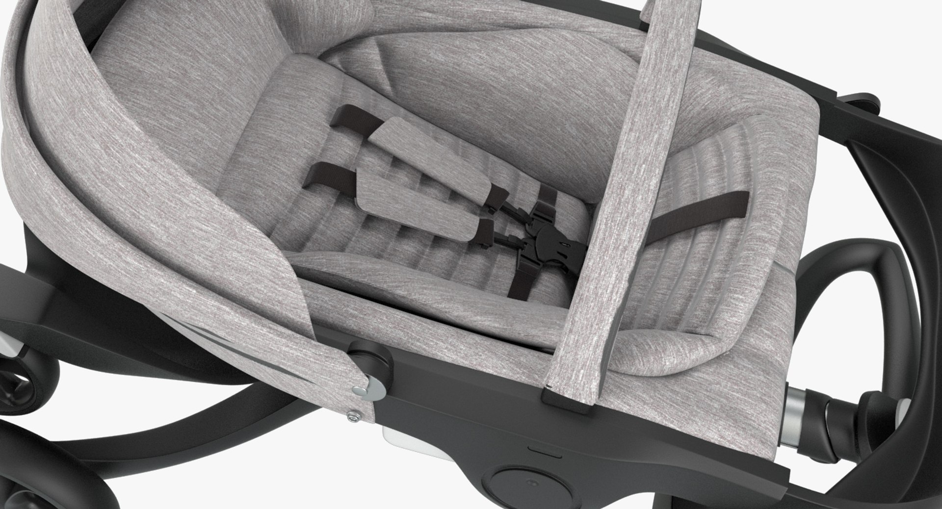 Stokke Xplory Pram Folded 3D - TurboSquid 1294248
