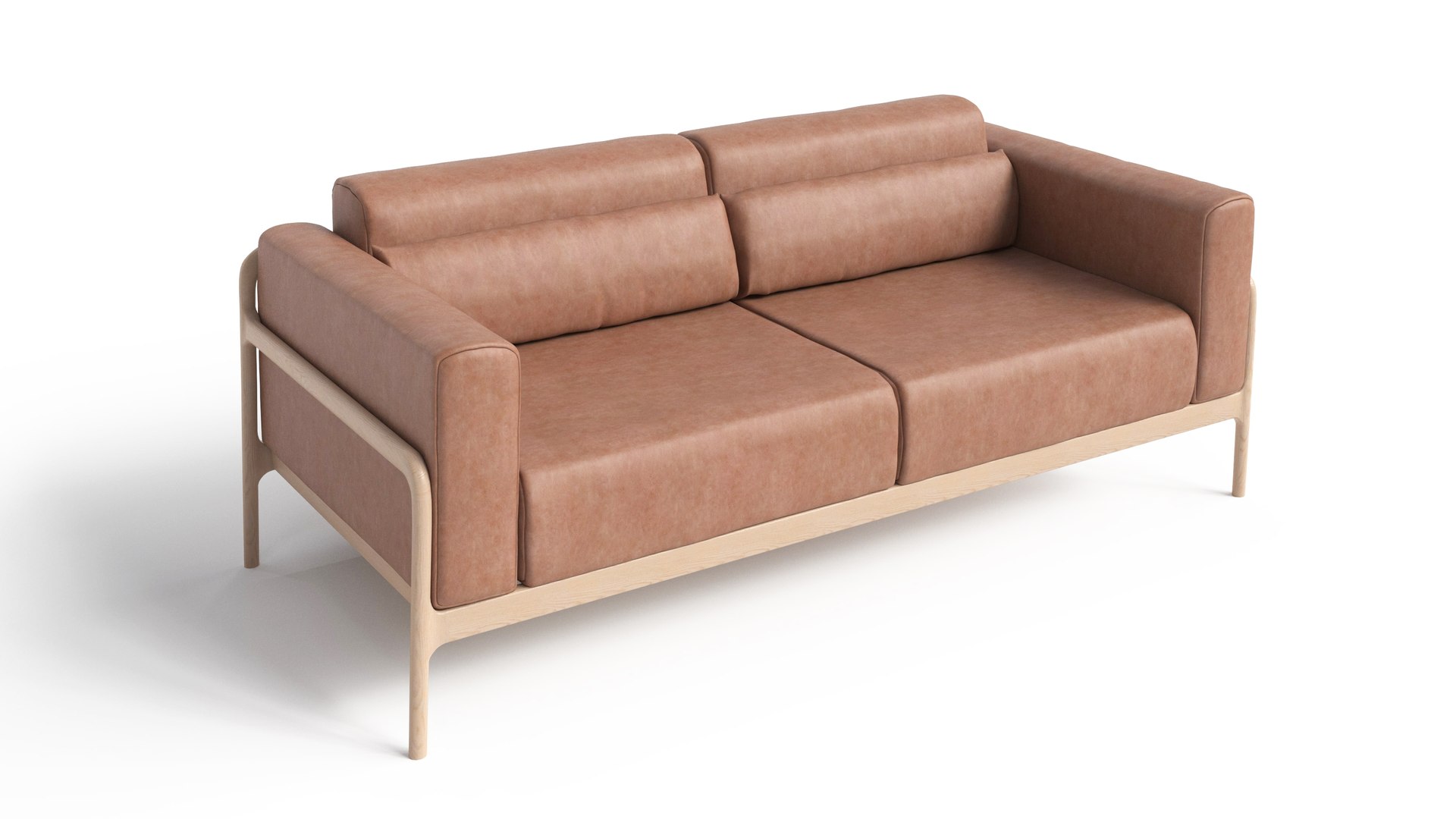 3D Model 3ds Max 2022 - Gazzda Sofa - 180 - TurboSquid 2099324