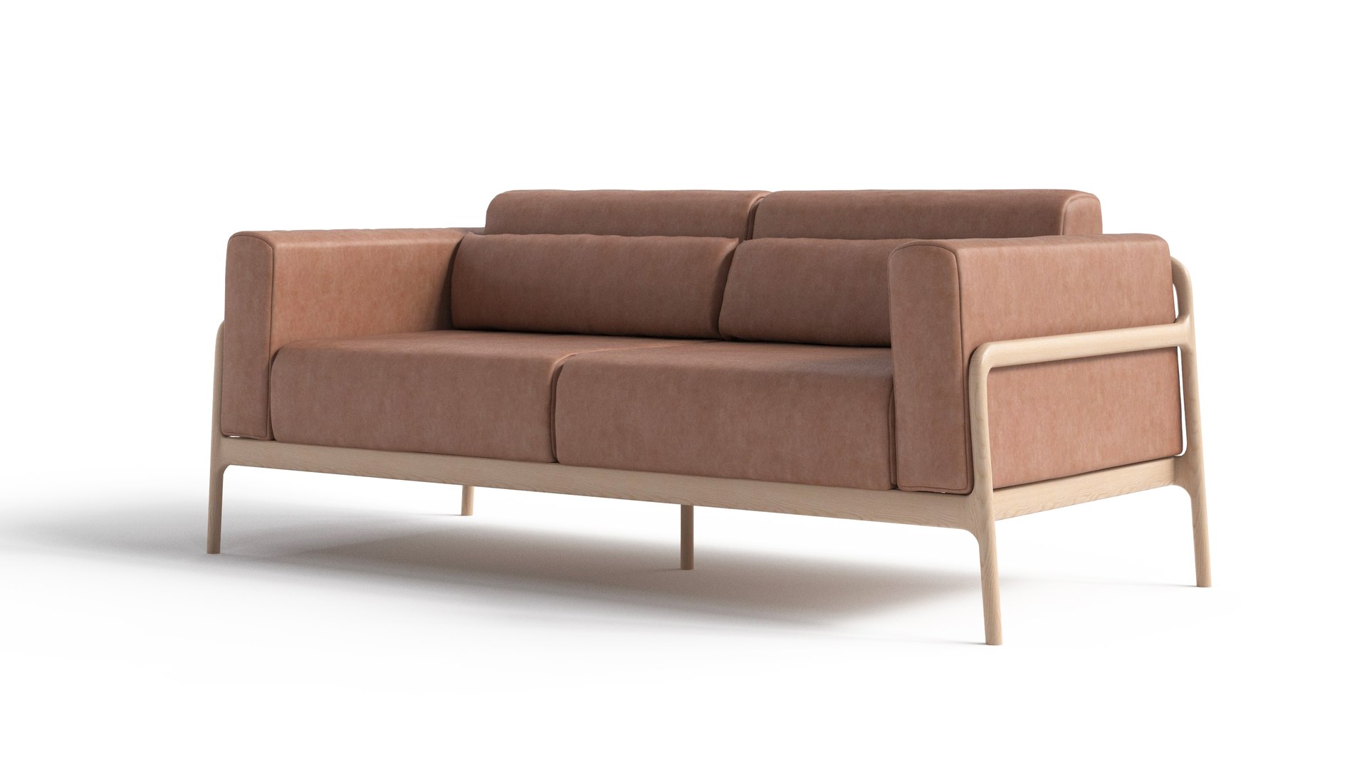 3D Model 3ds Max 2022 - Gazzda Sofa - 180 - TurboSquid 2099324