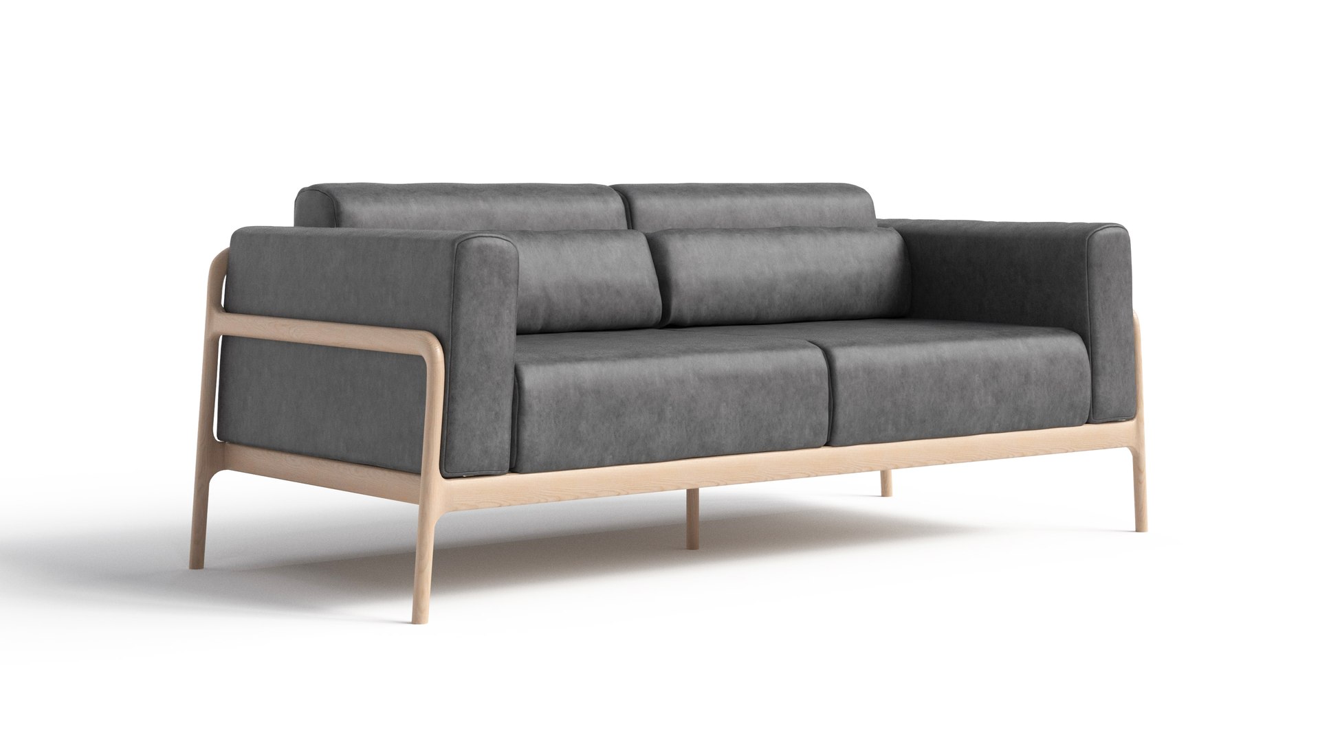 3D Model 3ds Max 2022 - Gazzda Sofa - 180 - TurboSquid 2099324