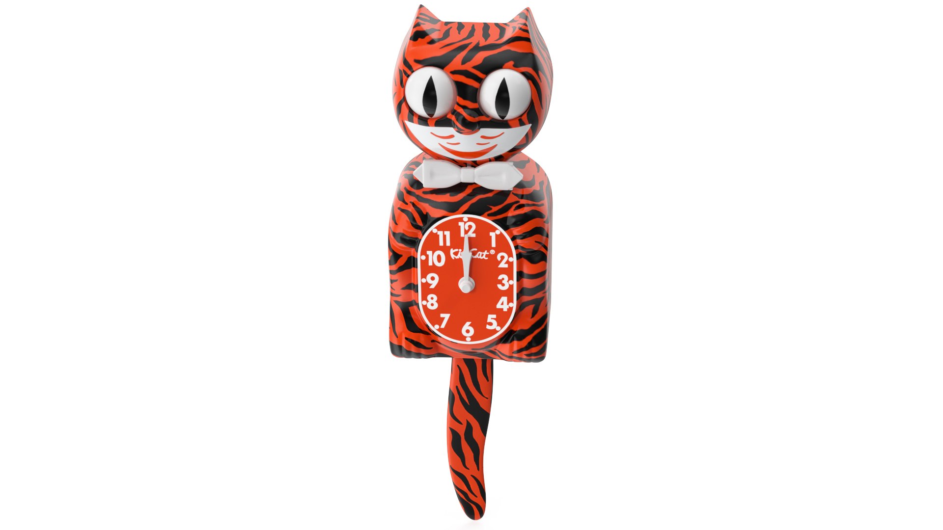 3D Bengal Tiger Kit Cat Clock Rigged For Maya - TurboSquid 2101508