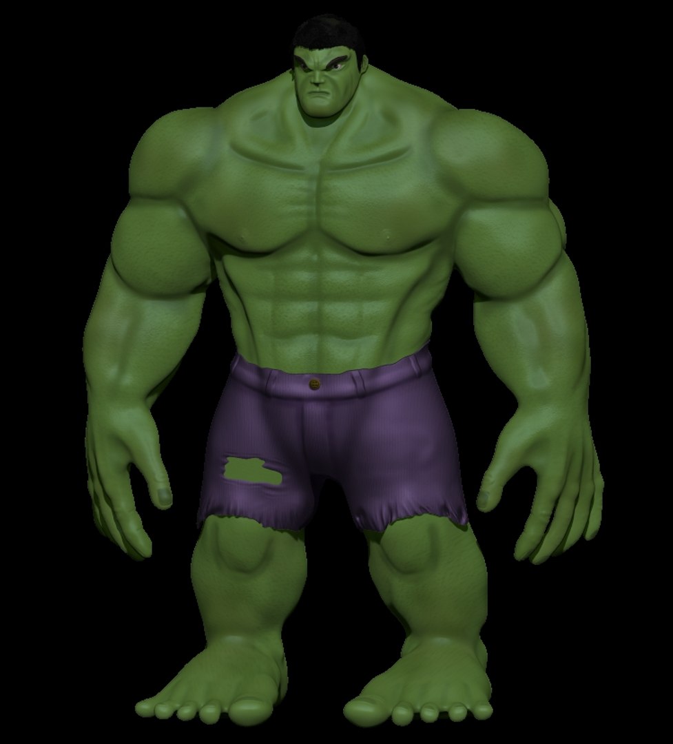 Hulk 3D model - TurboSquid 1283967