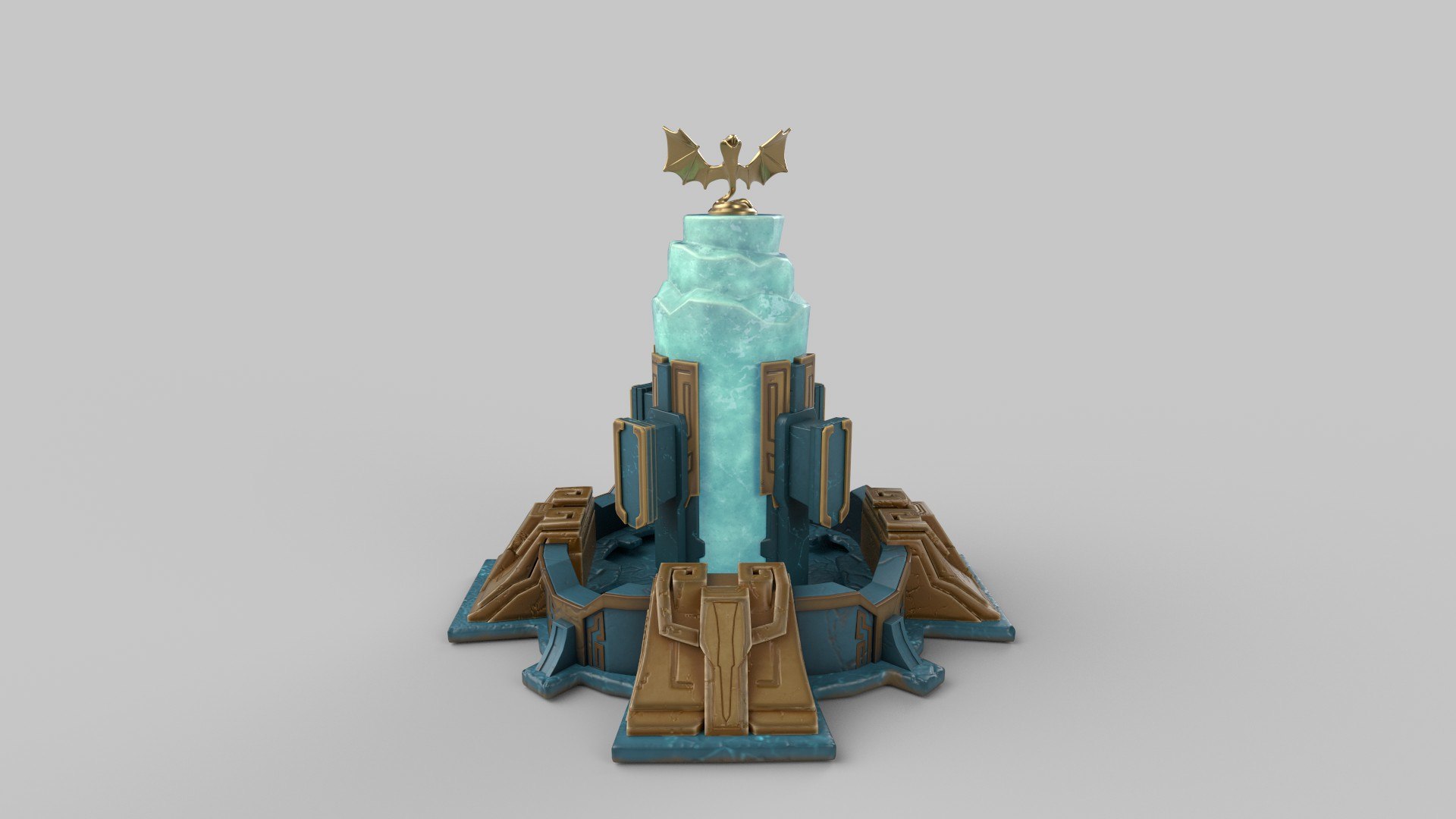 Stylized Stone Tower 3D Model - TurboSquid 1843539