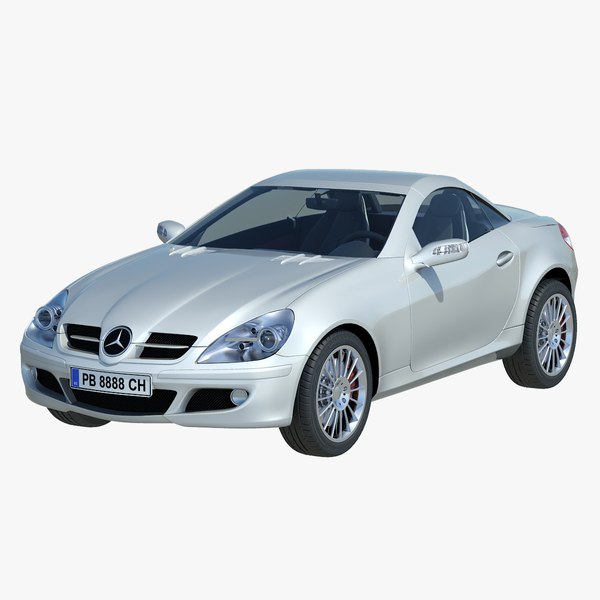 Mercedes-Benz Slk 3D Models for Download | TurboSquid
