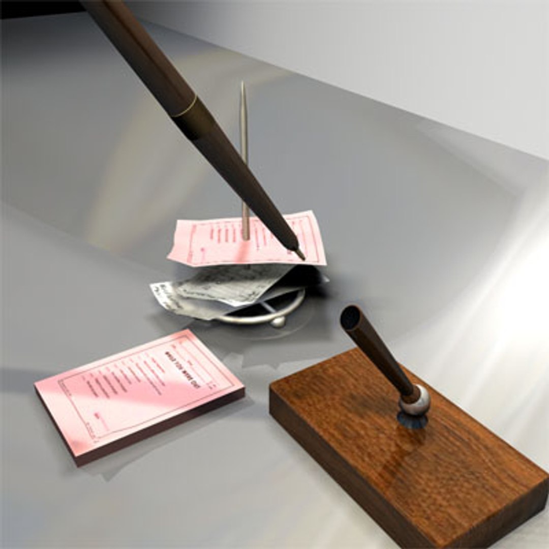 Note Pad Holder Pen Max