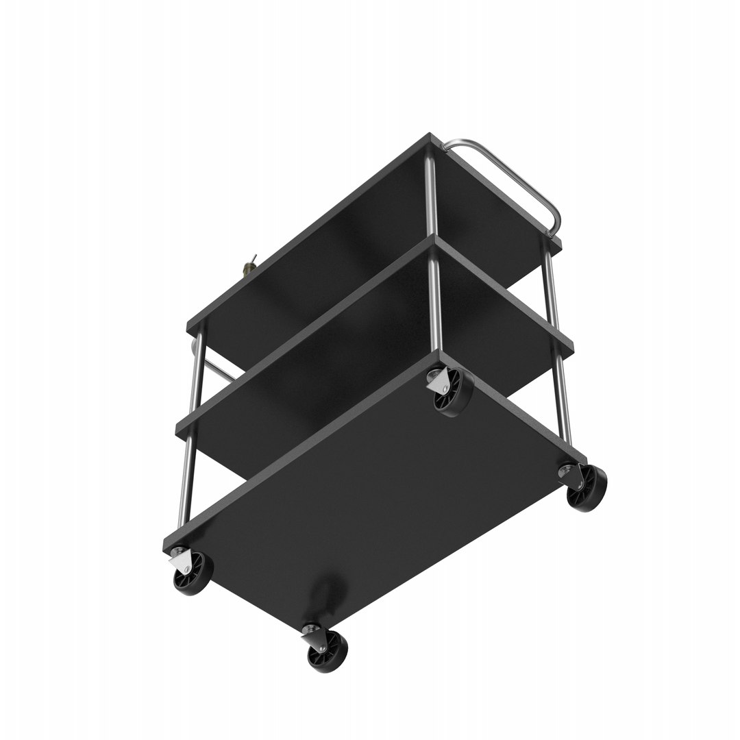 Service Trolley Set 3D Model - TurboSquid 2168082